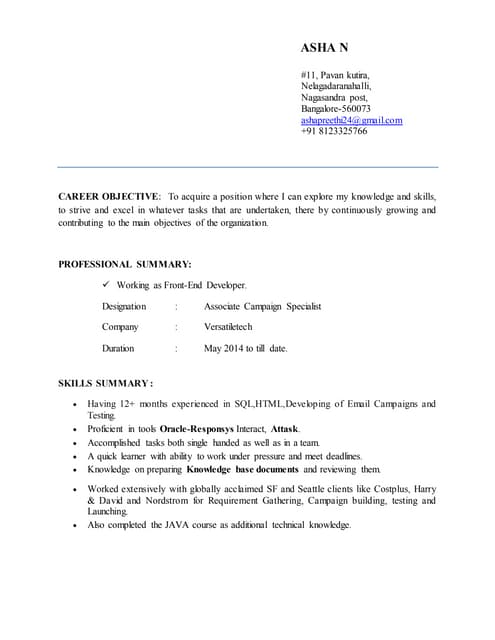 Neeraj Kumar Cv | DOC | Business Administration | Business