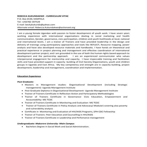 Godwin's cv | DOCX