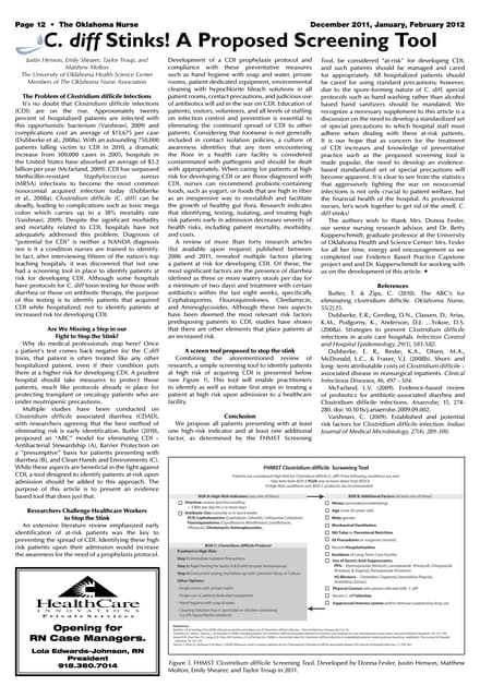 Clostridium difficile powerpoint presentation | PPTX