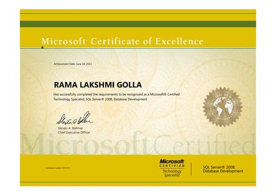 Microsoft Certified Professional Developer (MCPD) | PPT