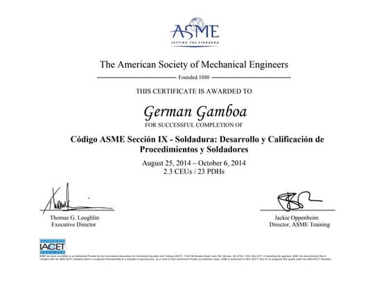 ASME Standards & Certification | PPT