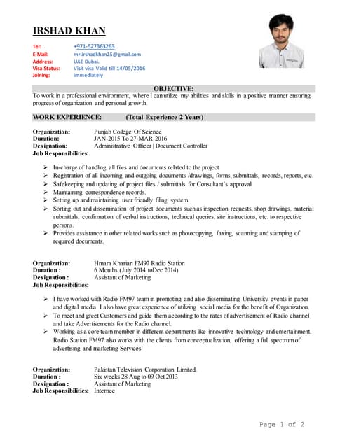 Resume Roshan - 1 | DOCX