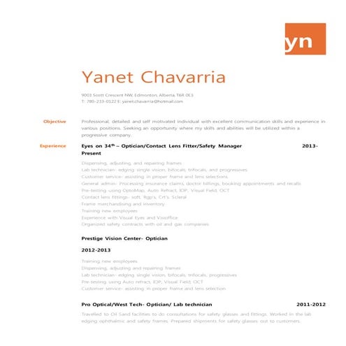 Yanet Chavarria | DOCX