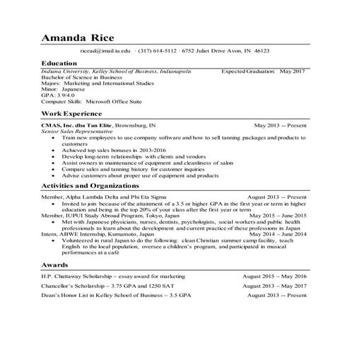 Resume | PDF