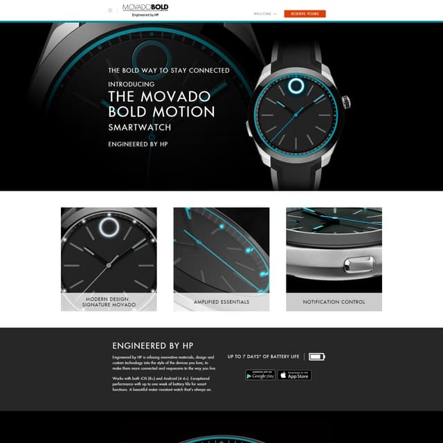 Movado Bold Motion Wearable Smartwatch | PDF
