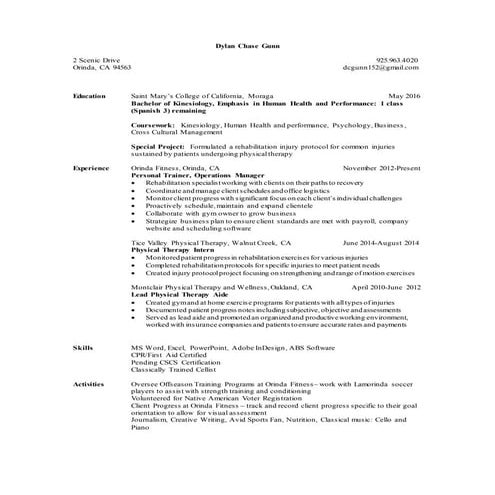 Approved Resume-2 | PDF