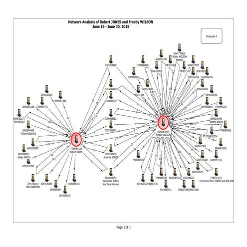 Network Analysis JONES and WILSON | PDF | American Football | Sports