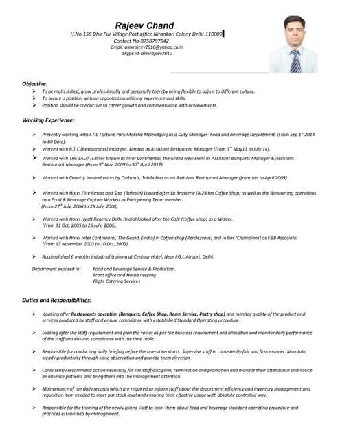 CV - Goh Jie Sheng - Jason | PDF | Hotels and Motels | Travel Type