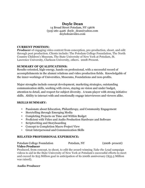 Steve Strangio Resume_2016 | PDF