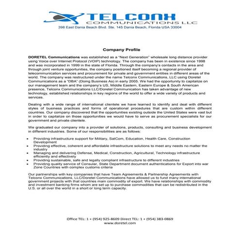 Company Profile | PDF