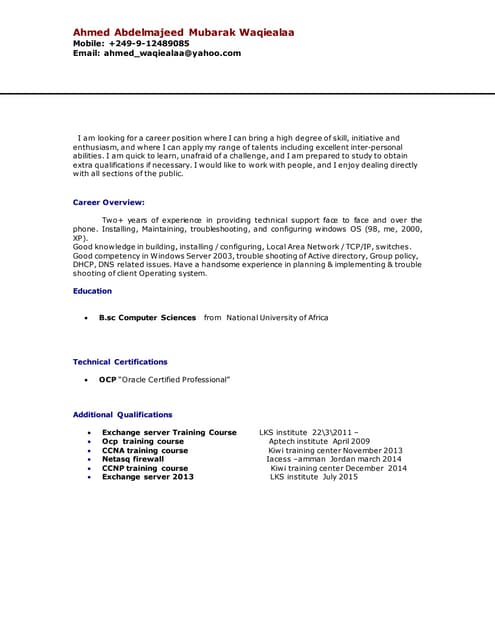 Sundlie Resume | PDF
