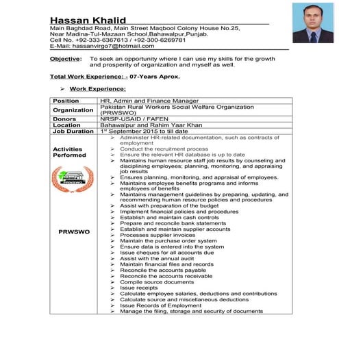 Hassan CV | DOC