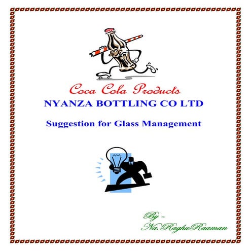 Suggestion To GLASS MANAGEMENT | PDF