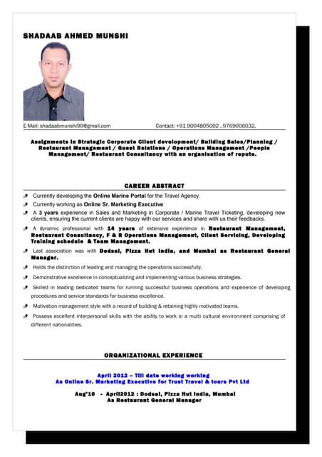 manoj cv | DOCX