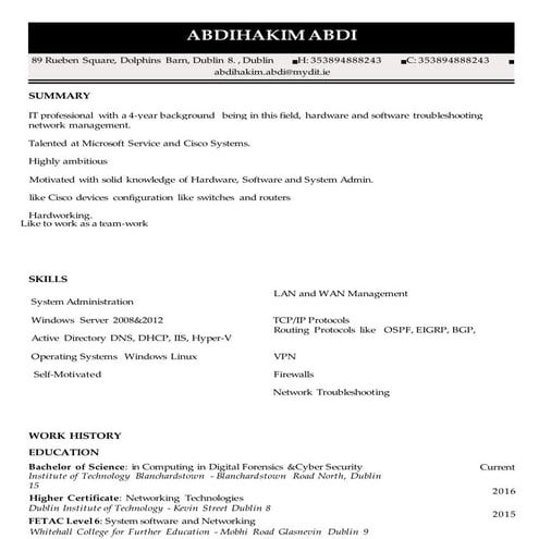 Quentin Mitchell resume | DOC