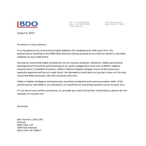 BDO Risk Factor Report