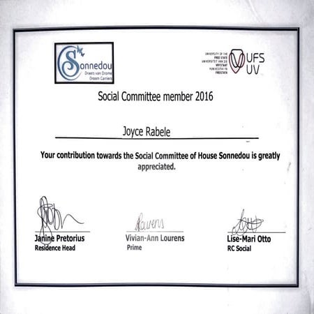 Sonnedou - Social Committee | PDF