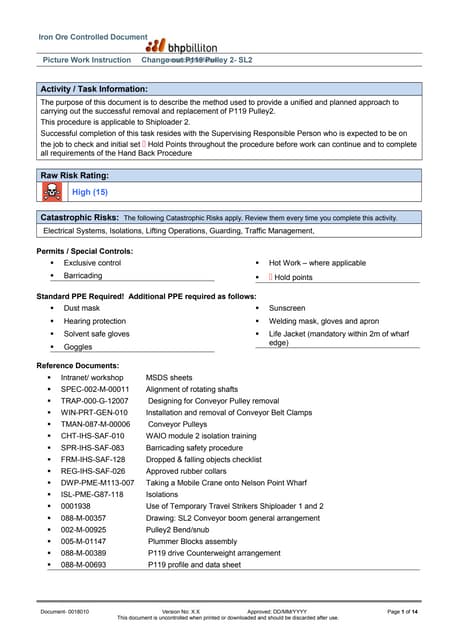 Overhead crane risk assessment | PDF | Manufacturing Industry | Industries