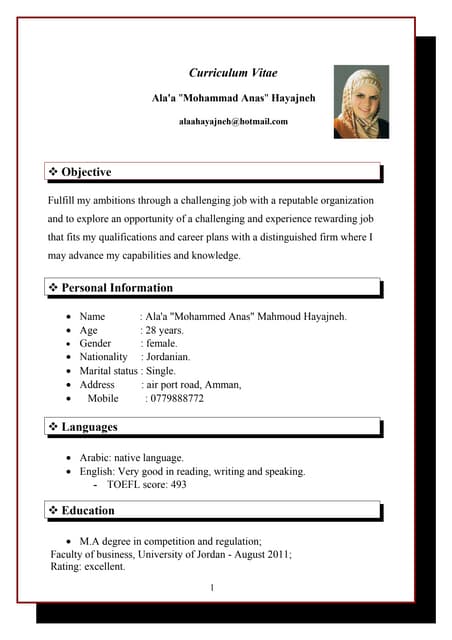 Yazan Nassar CV | PDF