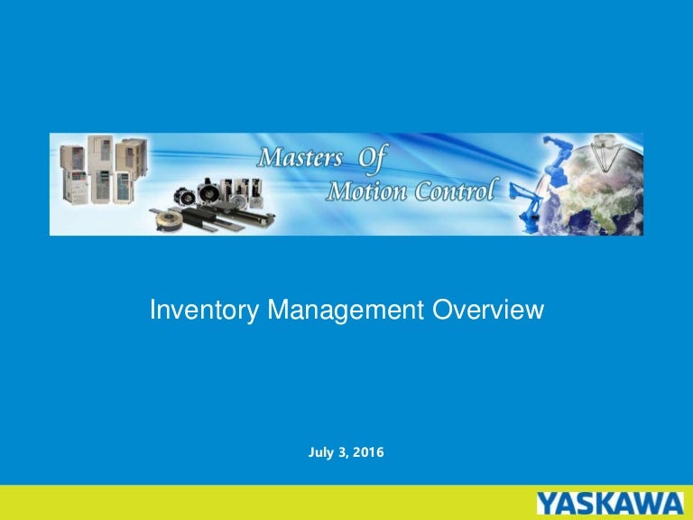 SAP_Inventory_Management_Overview_PPT v1.1