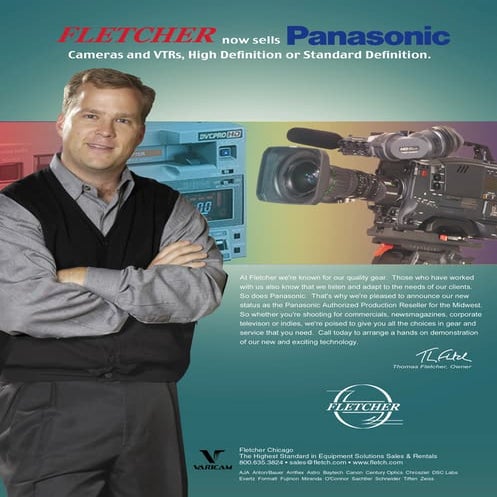 Panasonic Announcment | PDF