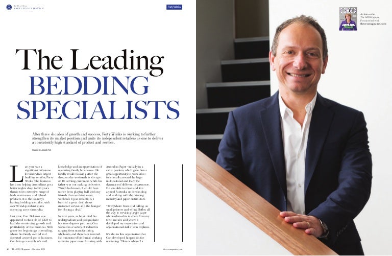 CEO Magazine Profile