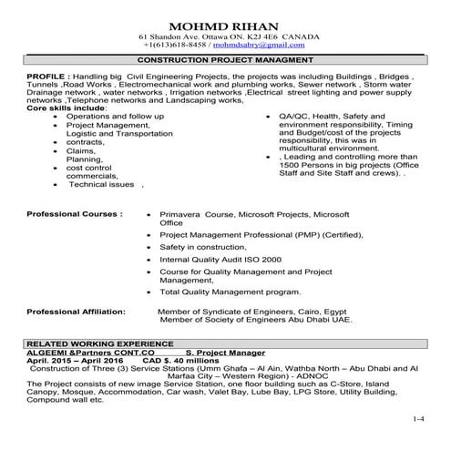 Revised Resume MSR | DOC
