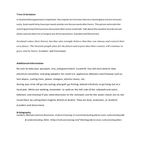 Time Orientation | DOCX