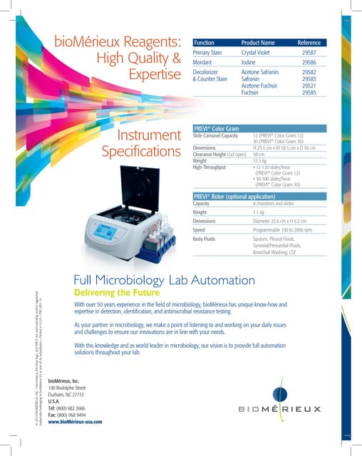BenchMark Special Stains Product Guide | PDF