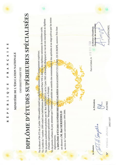 Uddannelsesbevis CBA | PDF