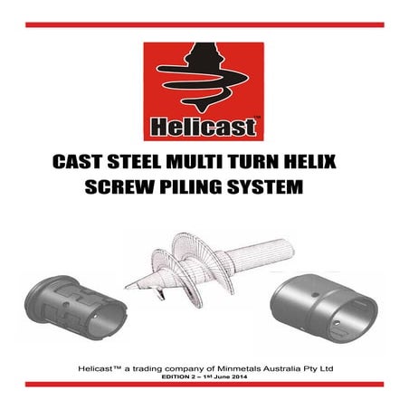 Helicast Brochure REV 2. 1ST JUNE 2014 | PDF