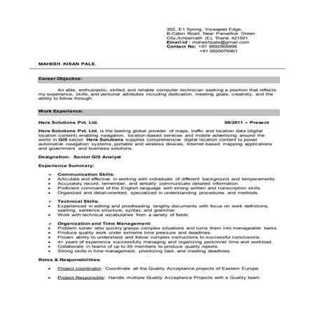 Gab resume | DOC