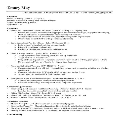 Renee Resume (1) | PDF