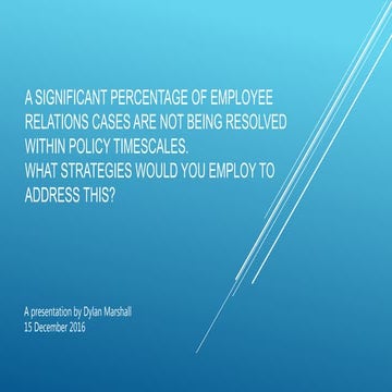 Resoluton of ER Cases_NHS Presentation_15 December 2016 | PPT