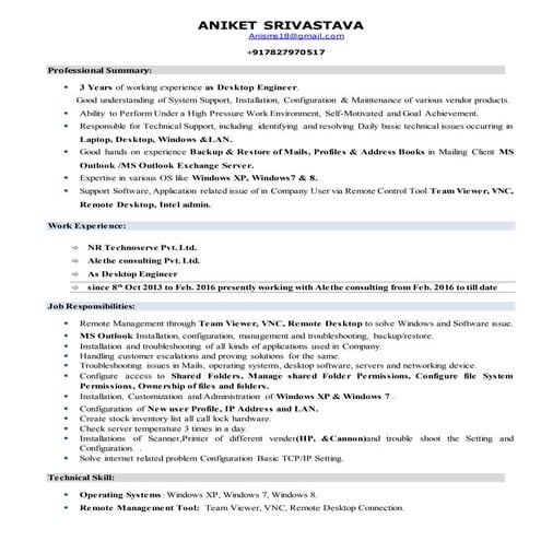 aniket resume | DOCX