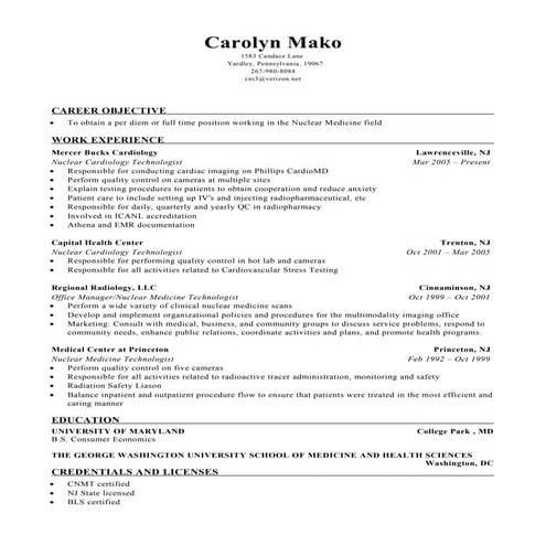 carolyn's final resume 2015 | PDF