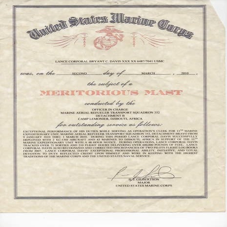 Meritorious Mast 2010 | PDF