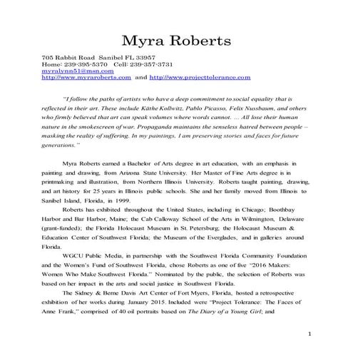 NEW MYRA ROBERTS BIO | DOCX