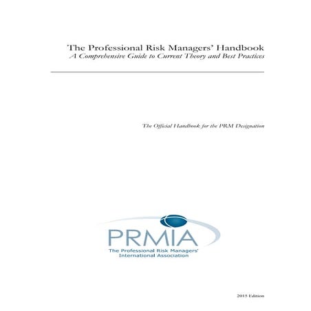 PRM_Handbook_Introduction_and_Contents_2015edition | PDF