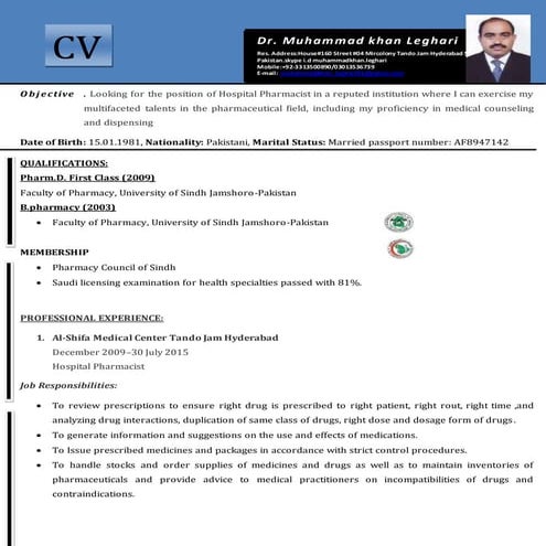 CV_ Dr.muhammad khan (1) (ks) - Copy | DOCX
