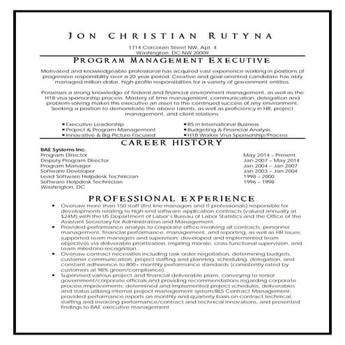 Jon Christian Rutyna Resume | PDF