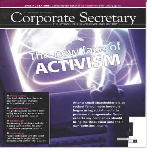Interview-CorporateSecretary-Magazine | PDF