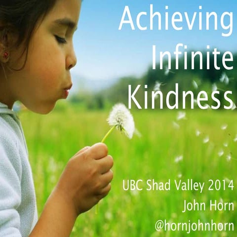 Infinite Kindness - UBC Shad Valley - 2014 | PPT