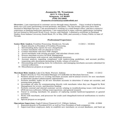 Rosemary Geary Resume | DOCX