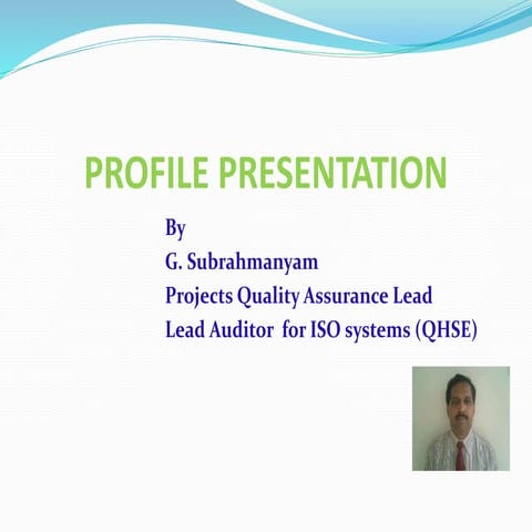 GS Profile Presentation(Jacobs) | PPTX