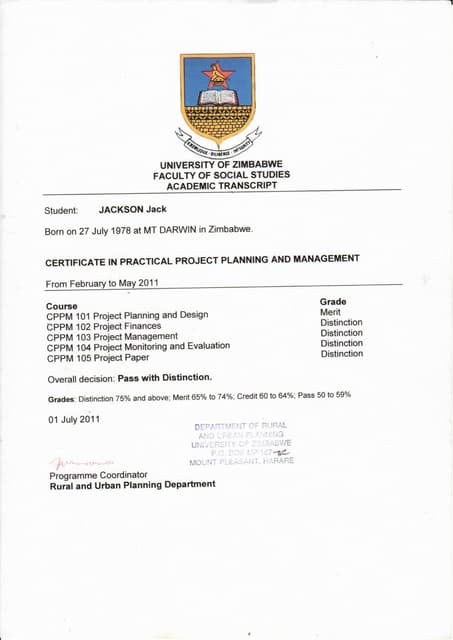 Certificate in Computer Studies | PDF