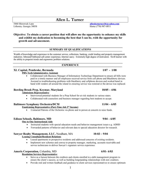 Allen Lewin presentations