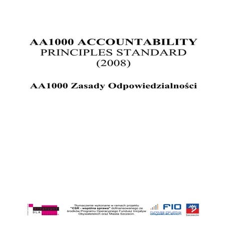 Aa1000 accountability | PDF