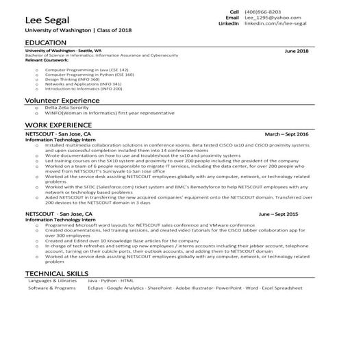LeeSegalResume 2016 nov. | PDF