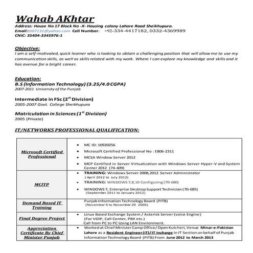 Mannan Waheed Resume | DOCX